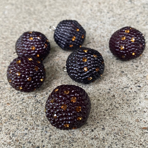 Other | Vintage Beautiful Buttons Set Of Six | Poshmark